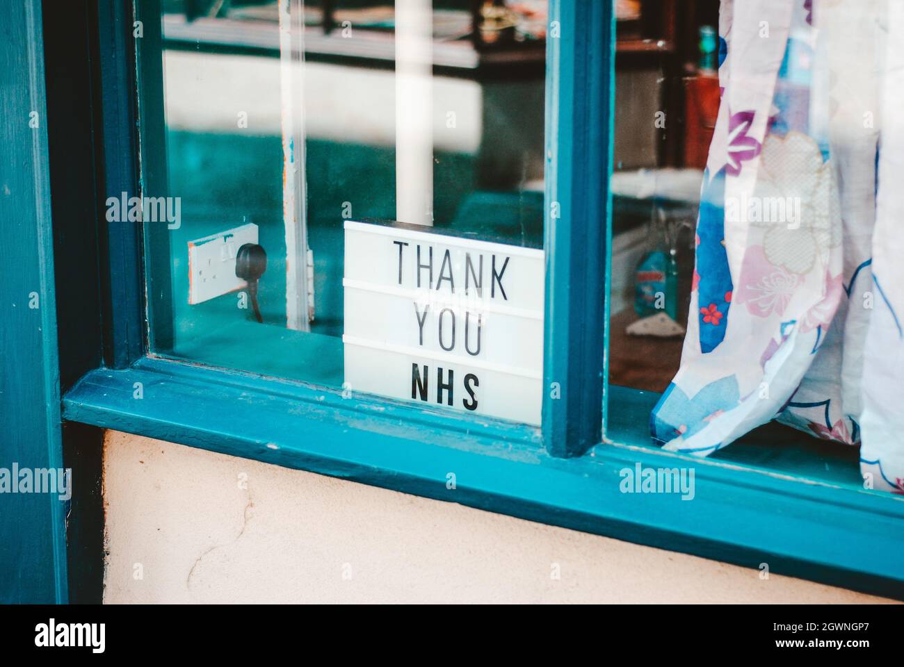 Thank you nhs sign hi-res stock photography and images - Alamy