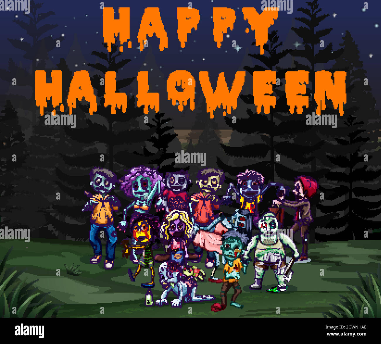 Theme park design Stock Vector Images - Alamy