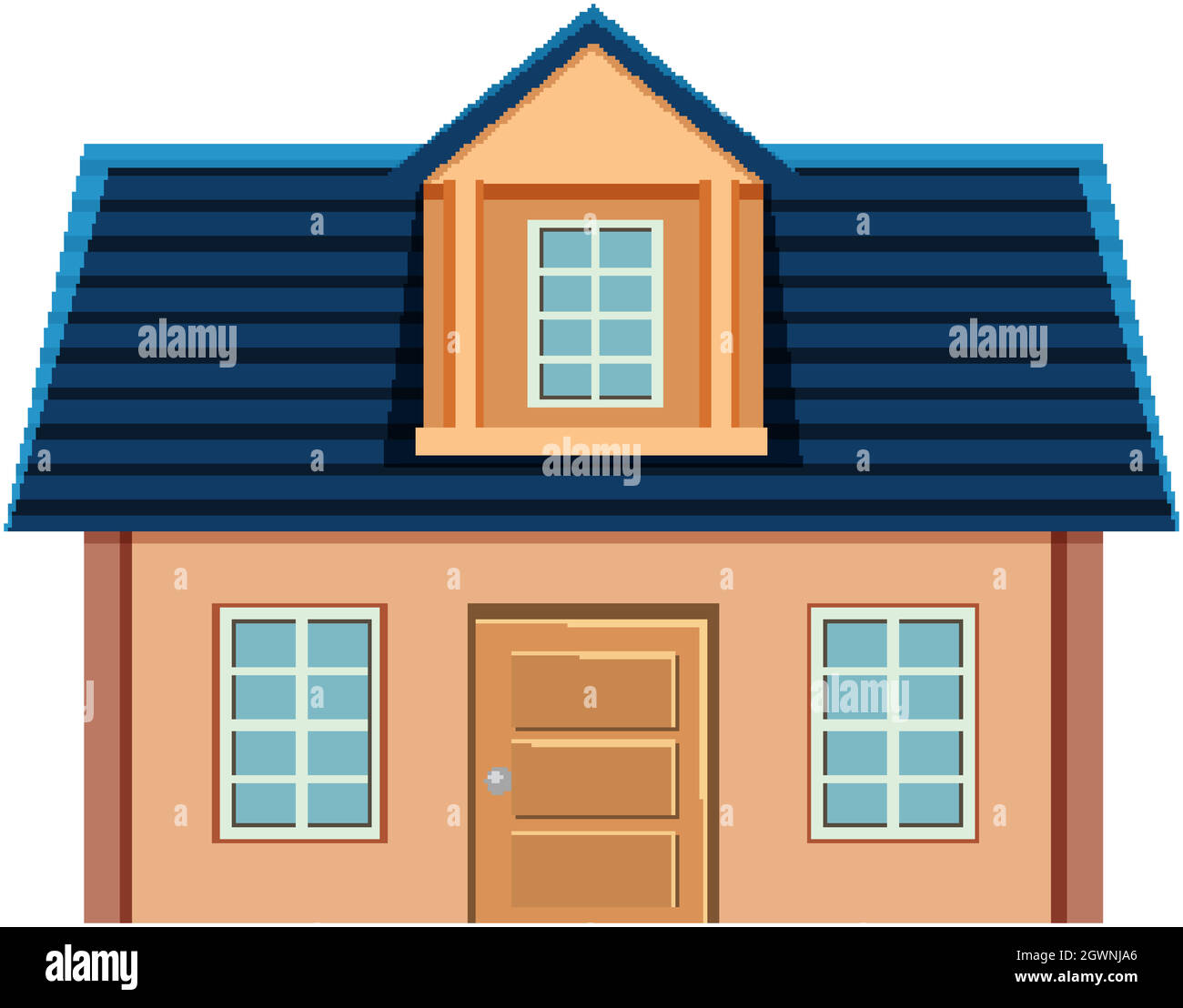 Simple house hi-res stock photography and images - Alamy