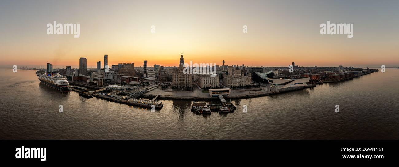 Aerial View Of Liverpool High Resolution Stock Photography and Images ...