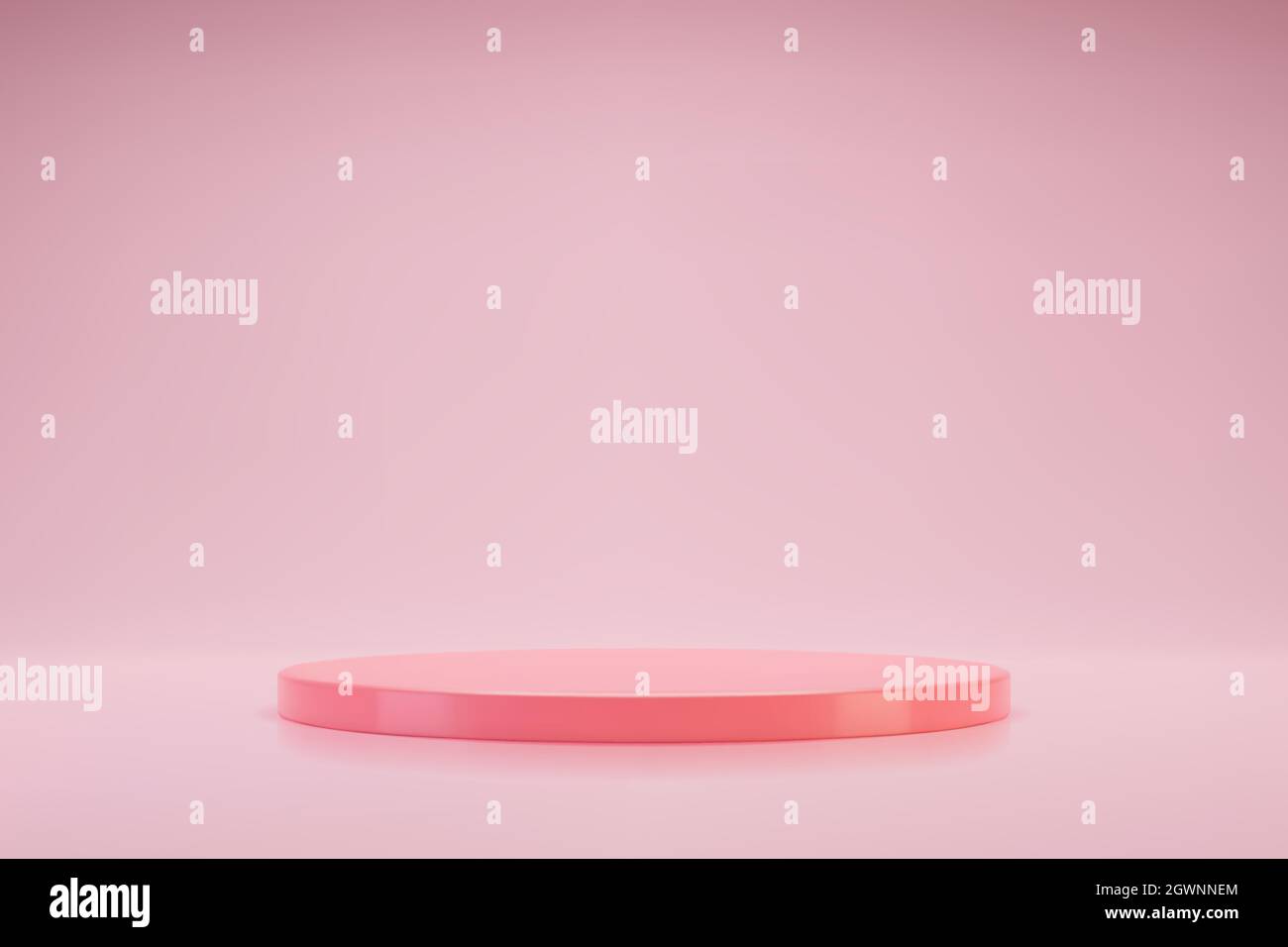 Circle pedestal on pastel Stock Vector Images - Alamy