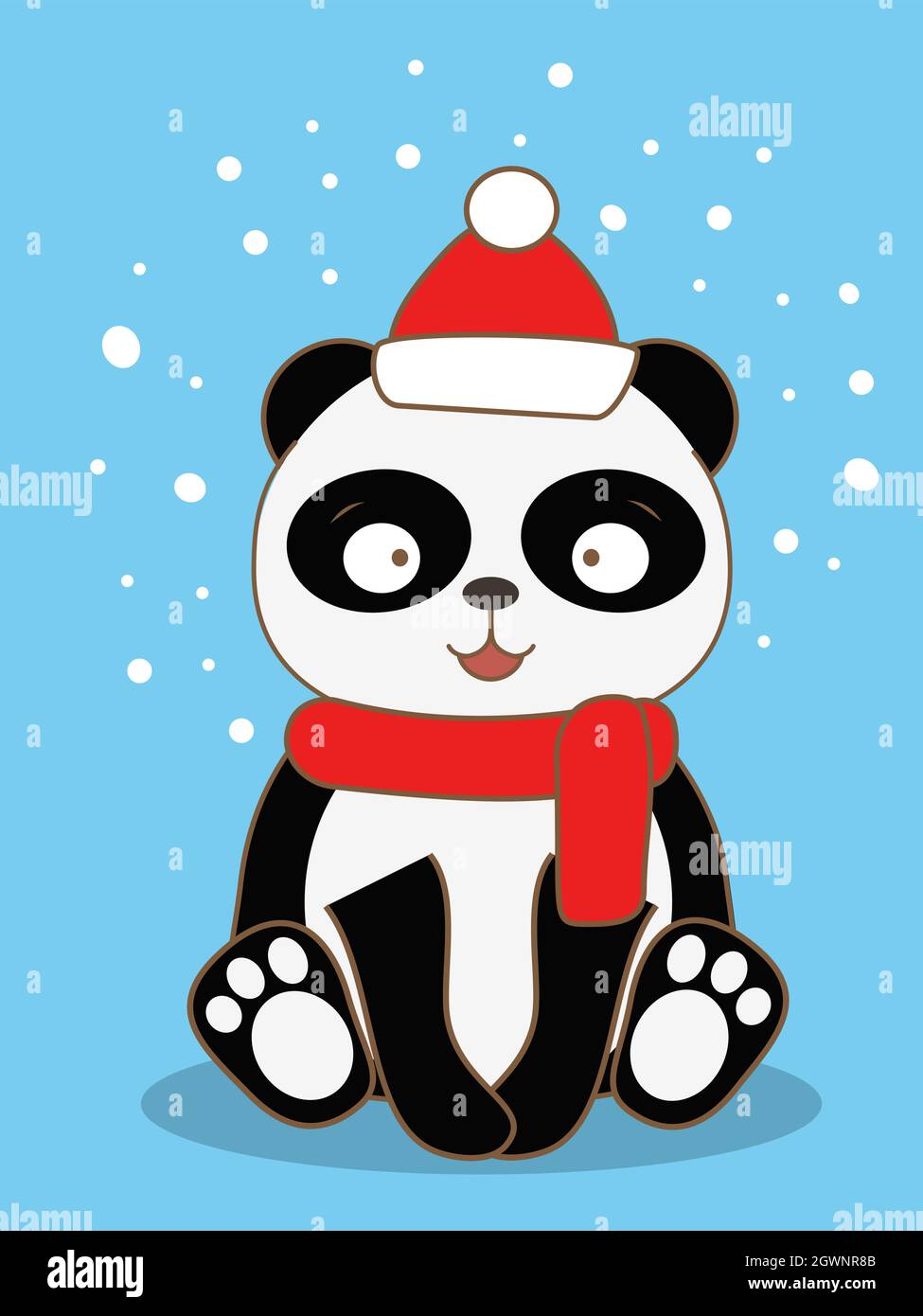 Christmas holiday card cup Stock Vector Images - Alamy