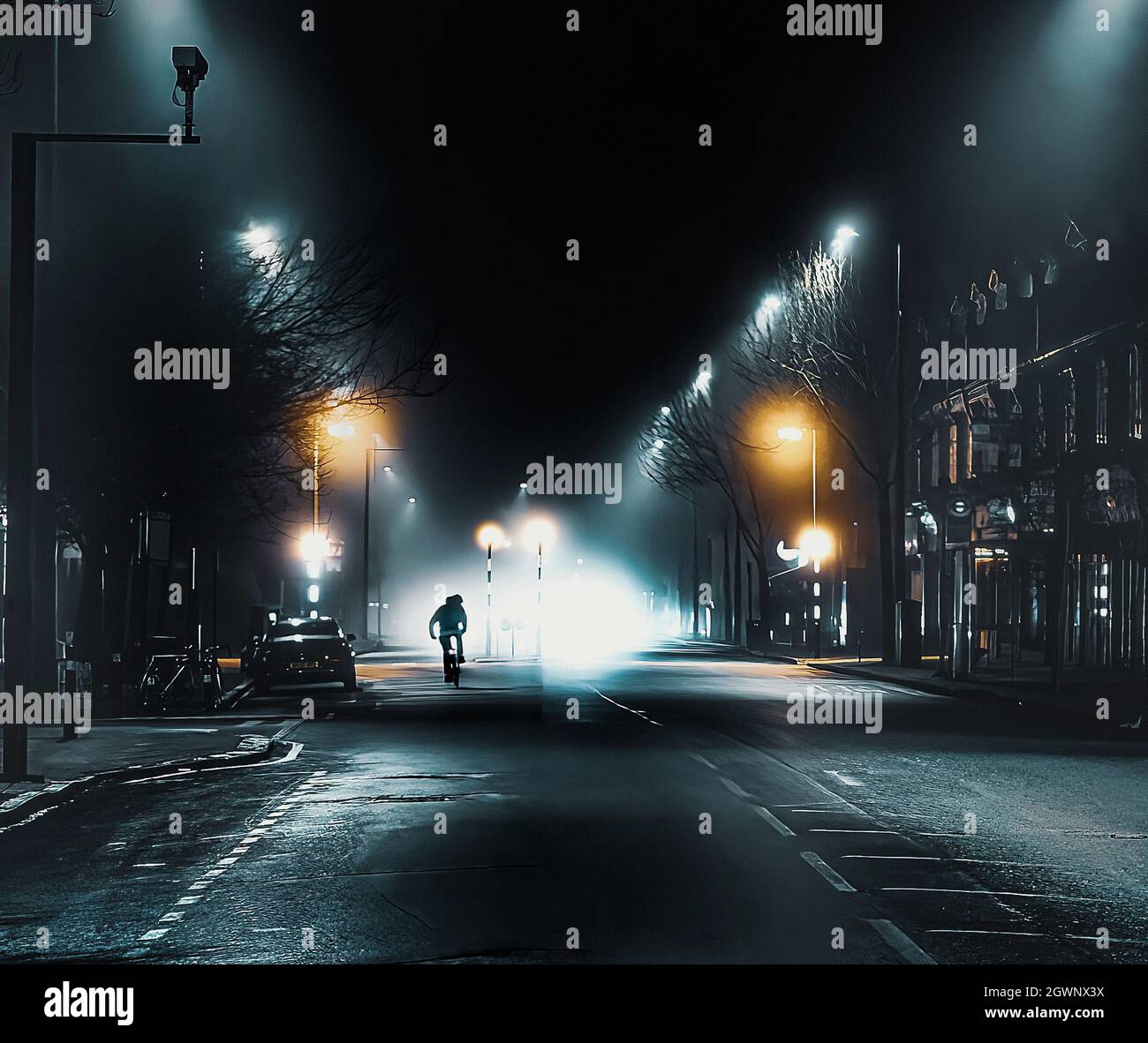 Cinematic fog hi-res stock photography and images - Alamy