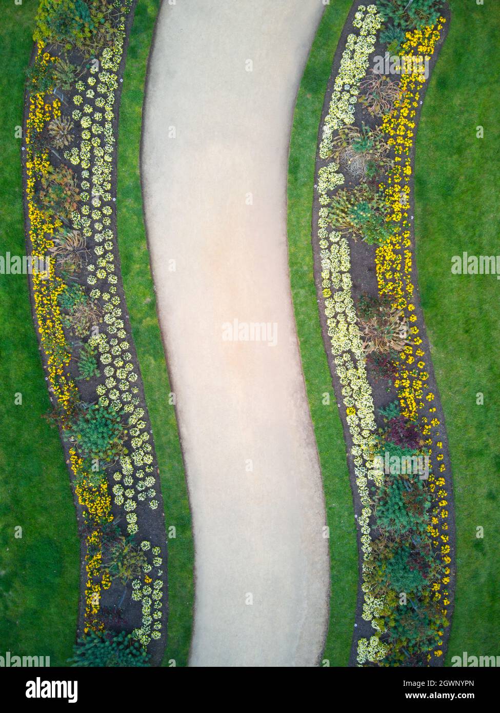 Garden Design Aerial View High Resolution Stock Photography and Images ...
