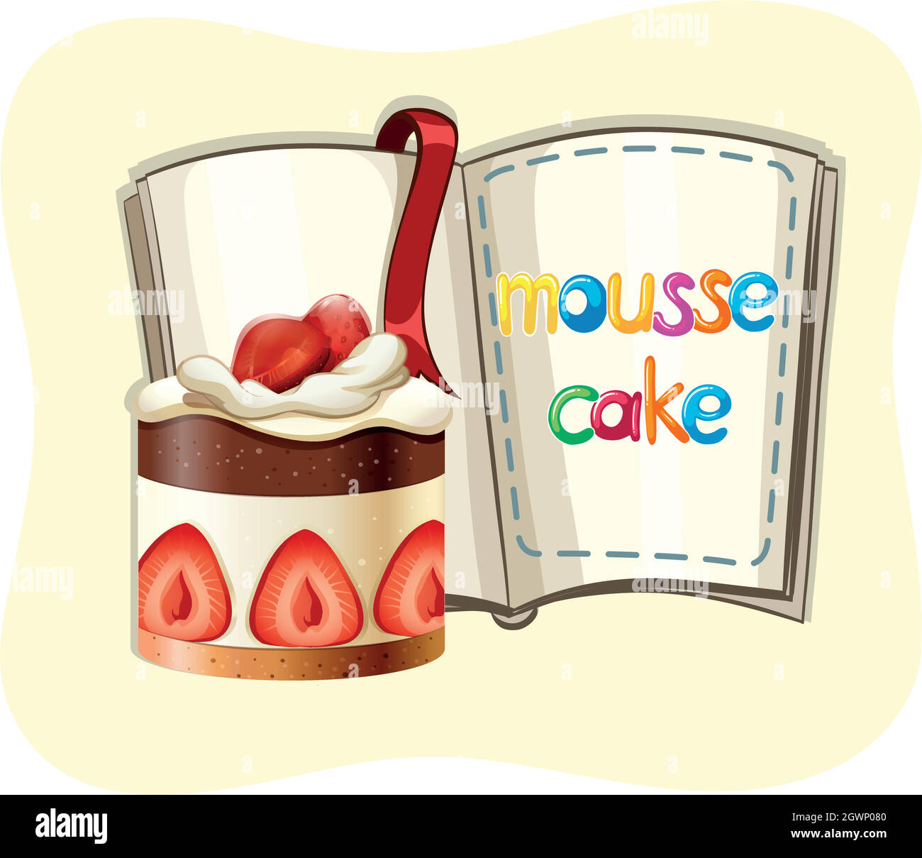 Cake wording Stock Vector Images - Alamy