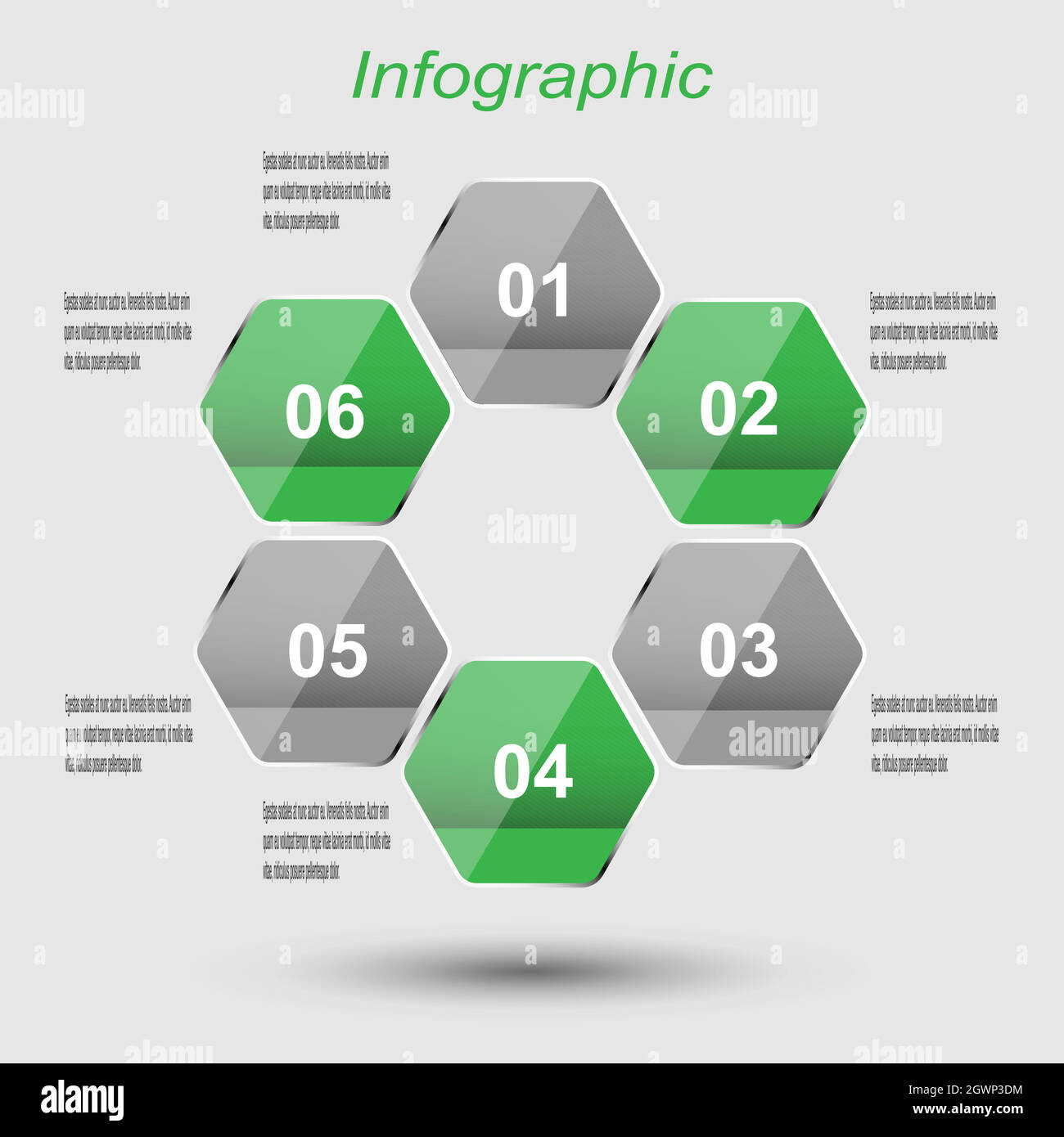 Infographic display template. Idea to display information, ranking and ...