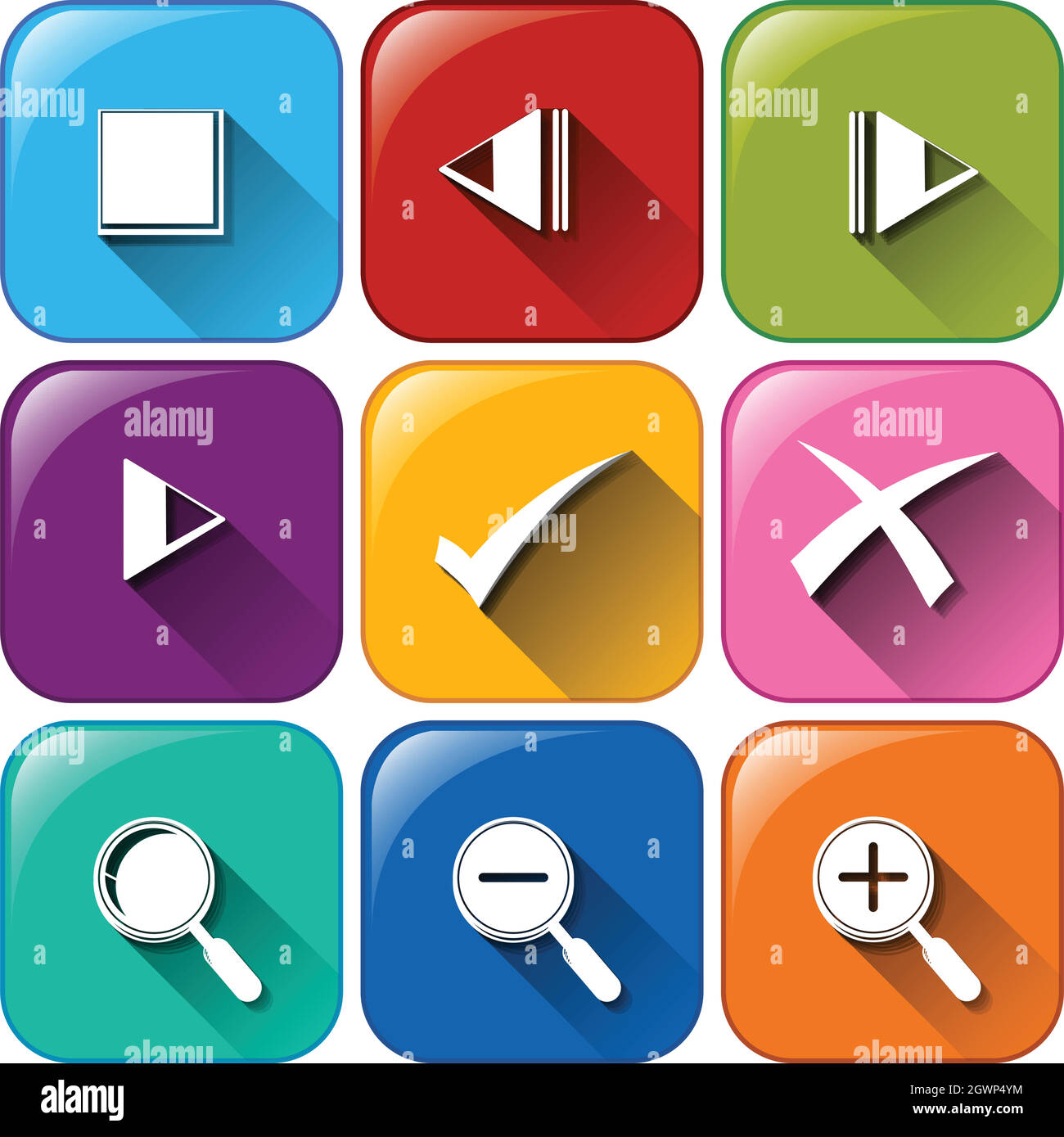 Enter and exit buttons hi-res stock photography and images - Alamy