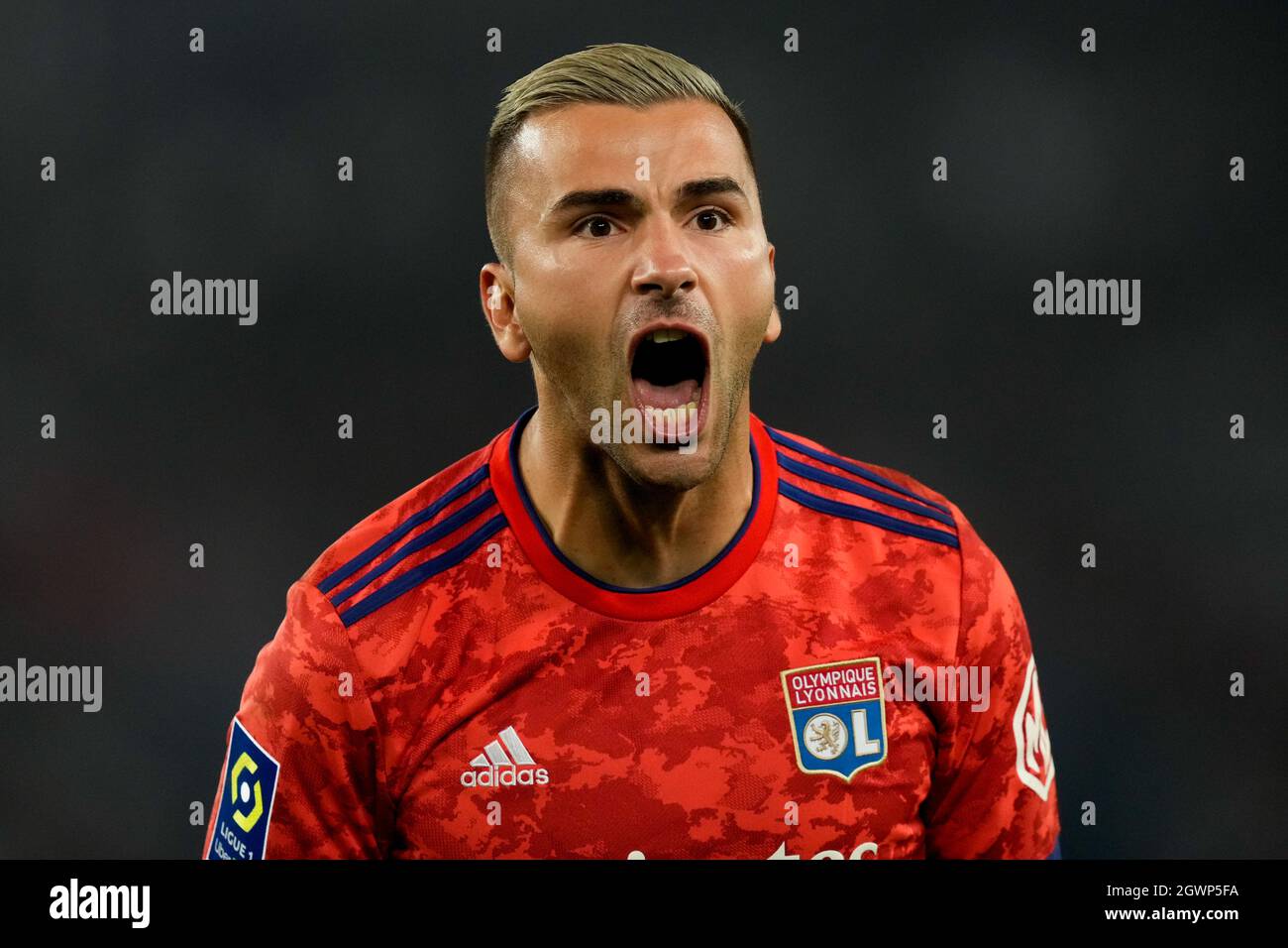 LYON, FRANCE - SEPTEMBER 19: goalkeeper Anthony Lopes of Olympique ...
