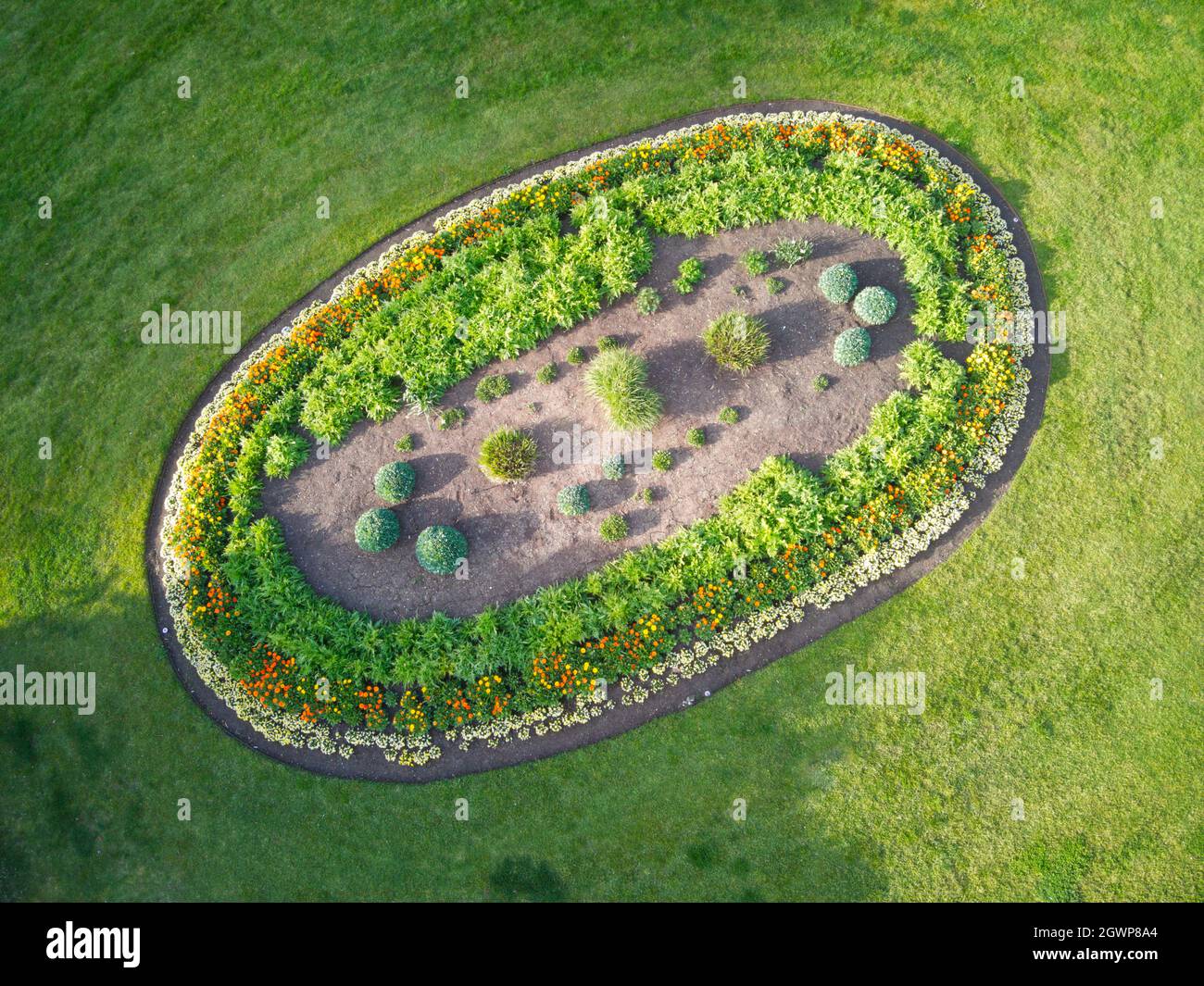 Garden Design Aerial View High Resolution Stock Photography and Images ...