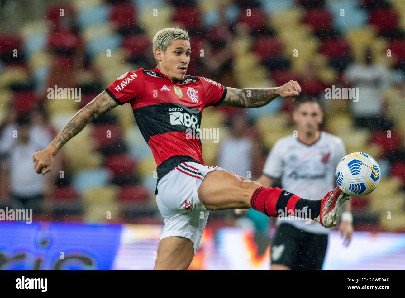 Rio De Janeiro, Brazil. 03rd Oct, 2021. PR held at Maracanã Stadium ...