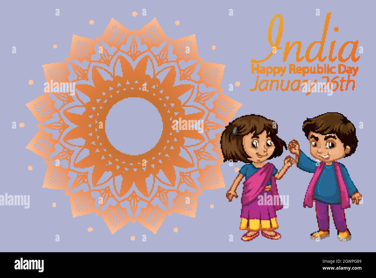 Public holiday poster design with happy kids Stock Vector Image & Art ...