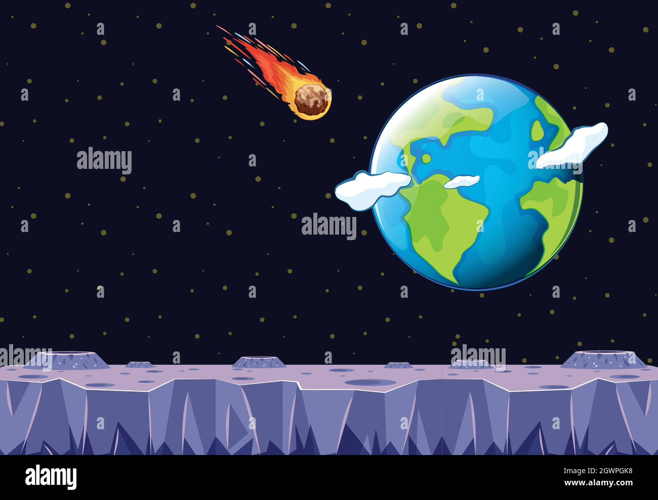 Planet earth illustration Stock Vector Images - Alamy