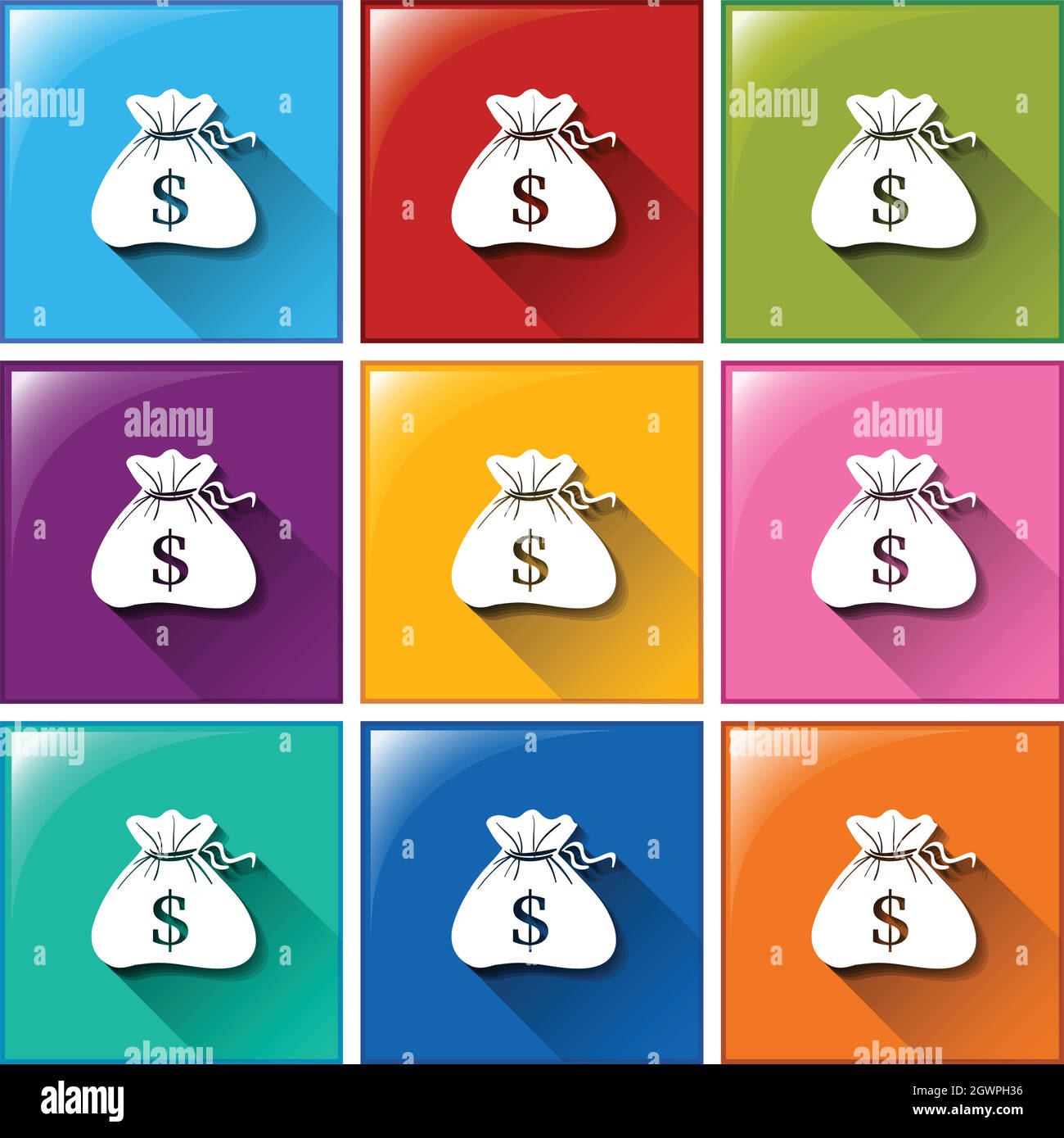 Square inside Stock Vector Images - Alamy