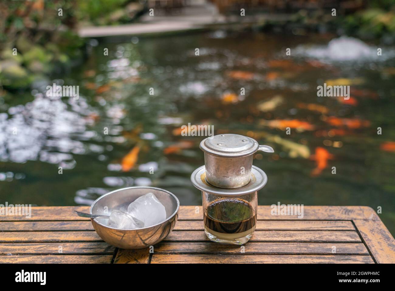 Koi pond equipment hi-res stock photography and images - Alamy