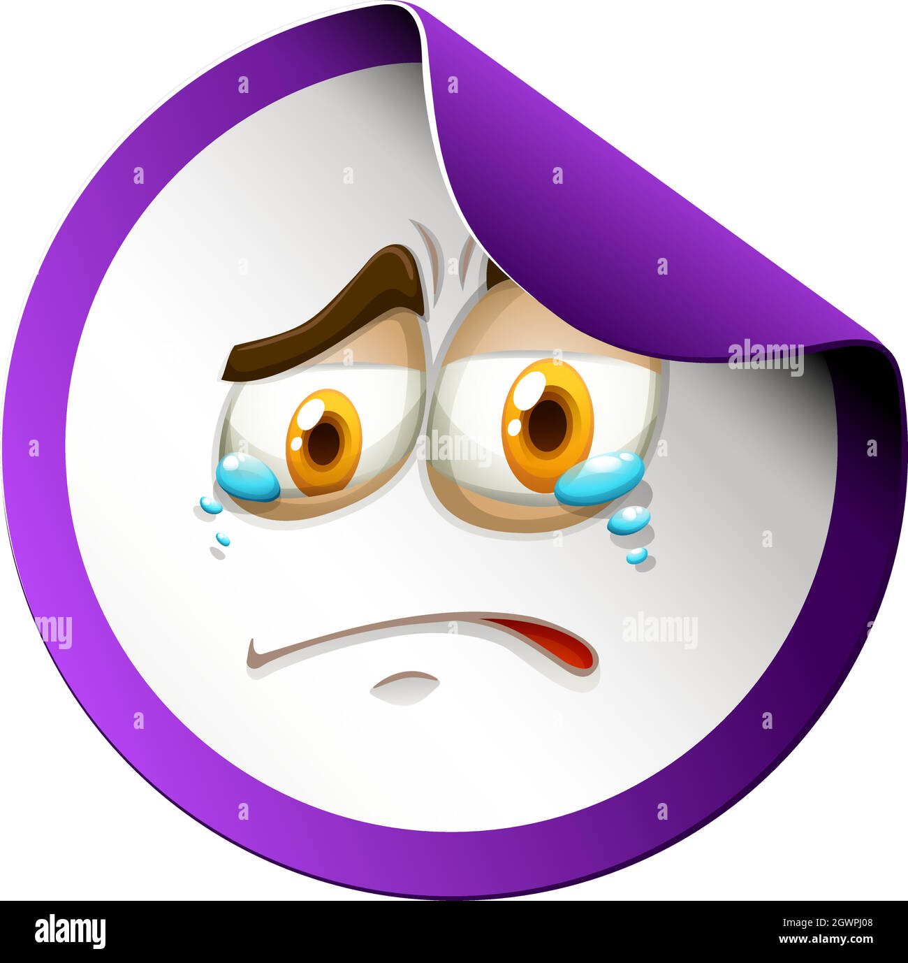 Illustrated sticker hi-res stock photography and images - Alamy