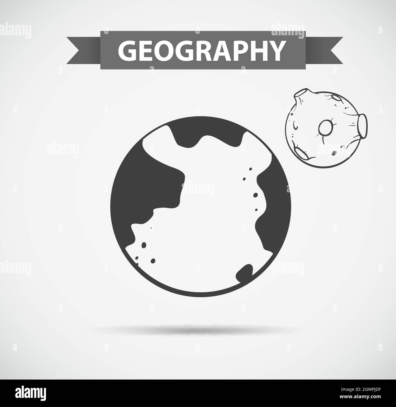 Symbol design for geography Stock Vector Image & Art - Alamy