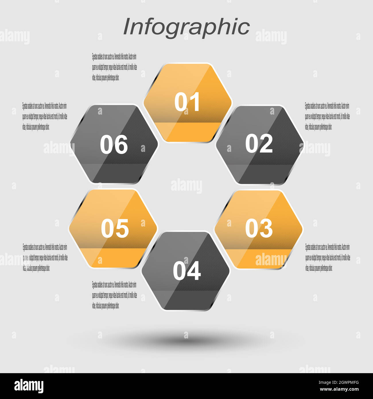 Infographic display template. Idea to display information, ranking and ...