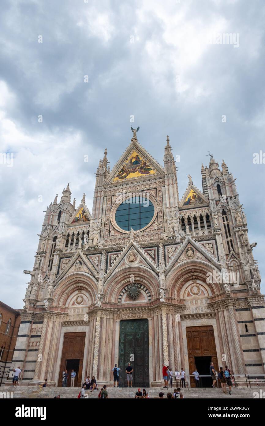 Beautiful Siena Dome (Duomo di Siena), Tuscany, Italy Stock Photo - Alamy