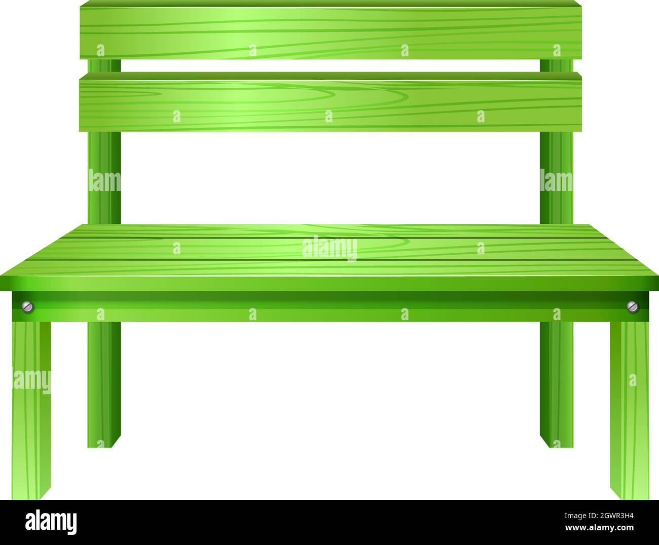 Woodwork bench Stock Vector Images - Alamy