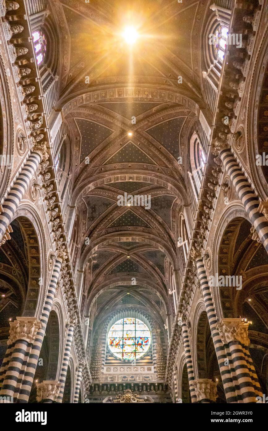 Beautiful Siena Dome (Duomo di Siena), Tuscany, Italy Stock Photo - Alamy