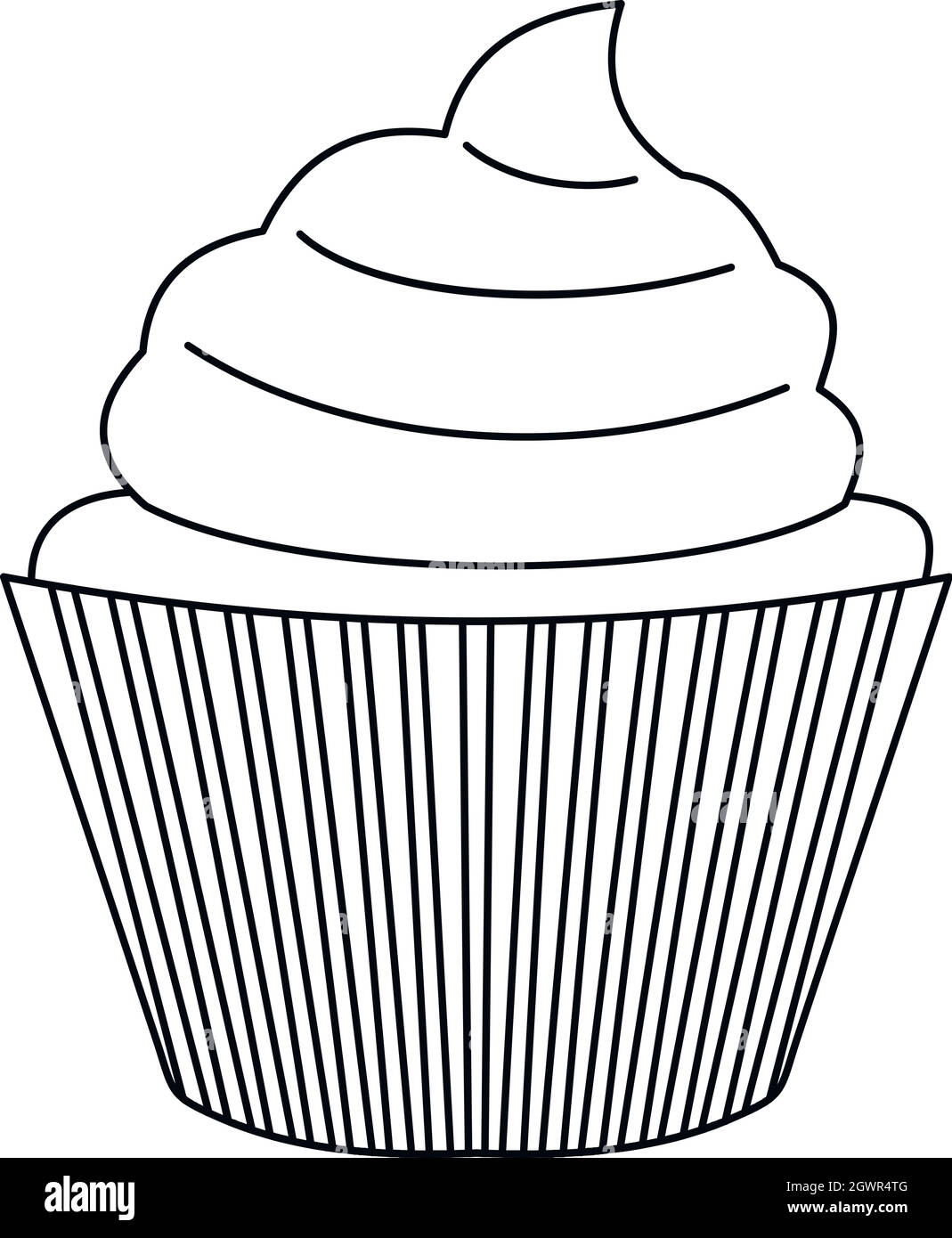 Baker outline hi-res stock photography and images - Alamy