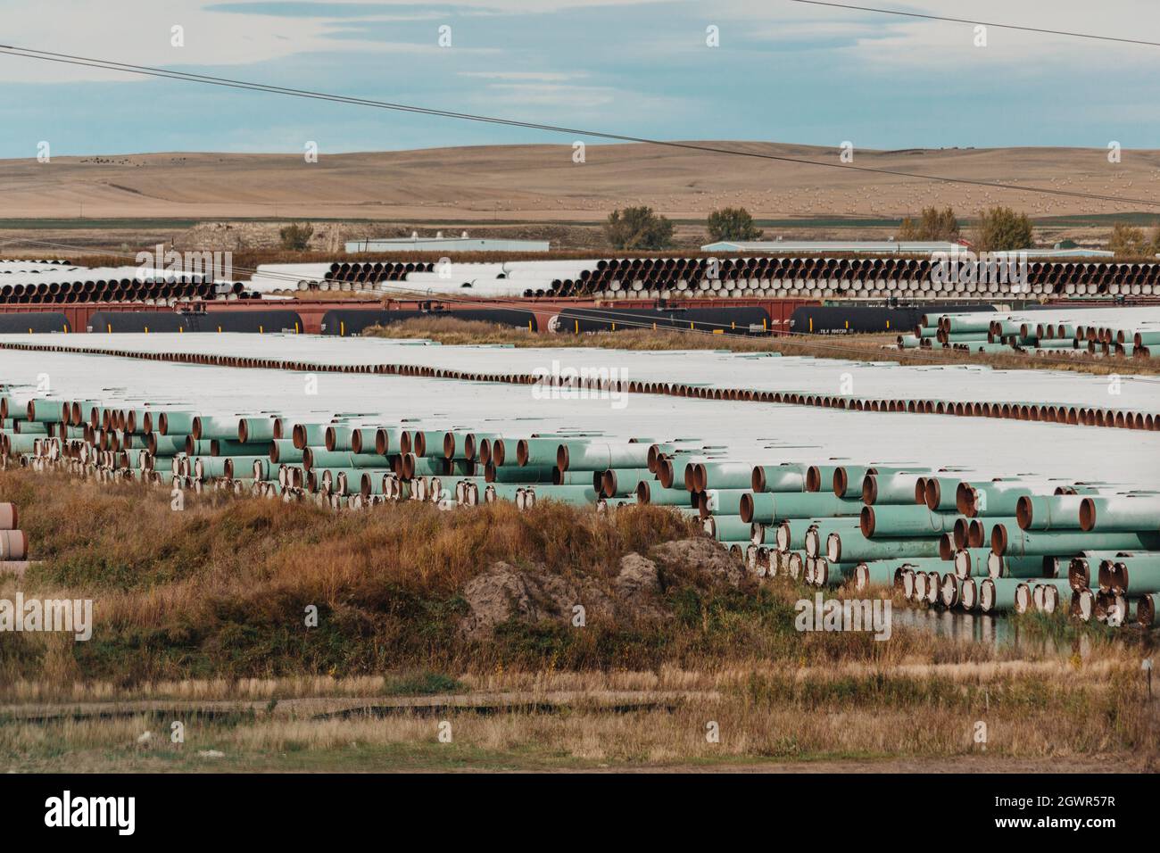 Keystone pipeline pipes hi-res stock photography and images - Alamy