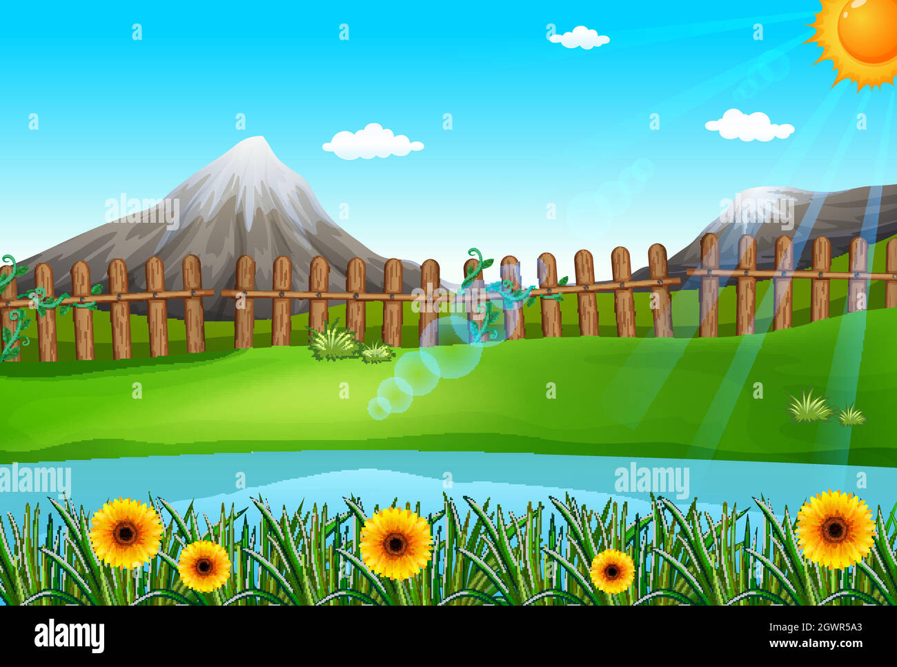 A beautiful environment Stock Vector Image & Art - Alamy