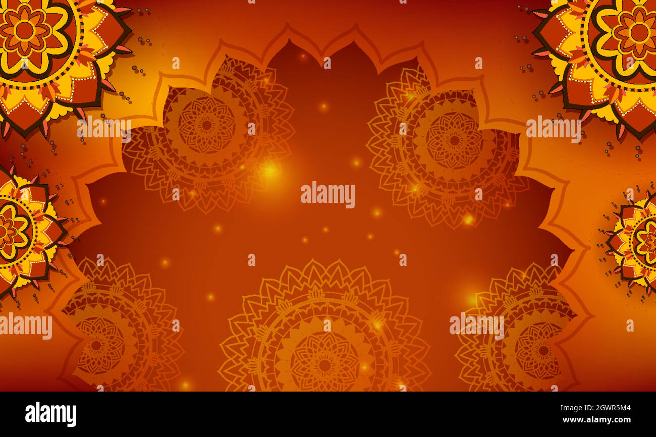 Tribal pattern red Stock Vector Images - Alamy