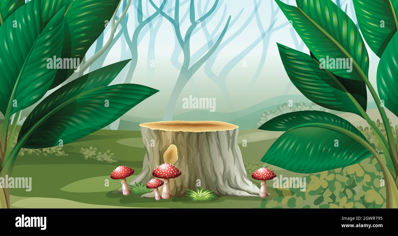 Garden mist Stock Vector Images - Alamy