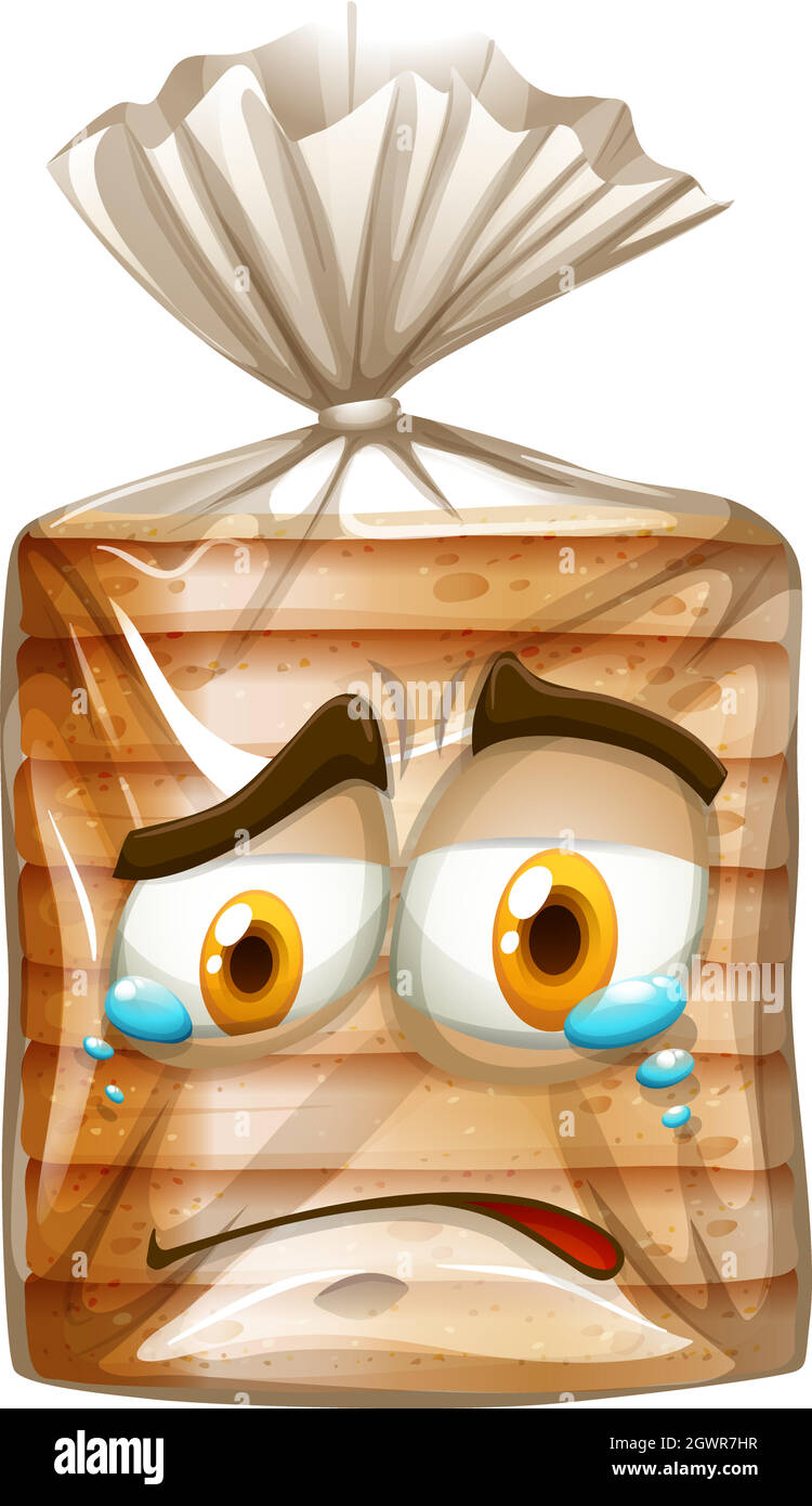Sad face bread hi-res stock photography and images - Alamy
