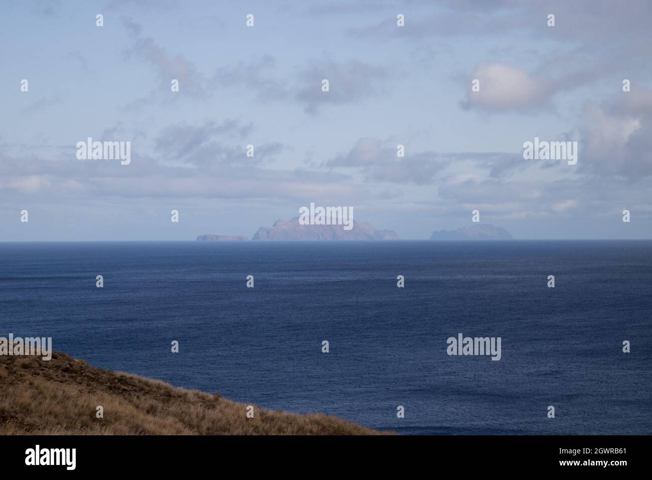 Desertas Islands seen from Madeira Island in Portugal Stock Photo - Alamy