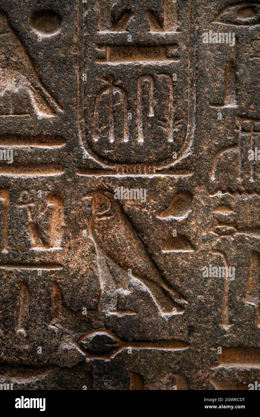 Ancient writing of people from Egypt Stock Photo - Alamy