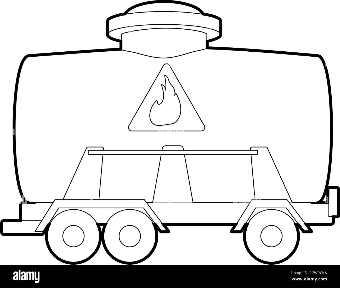 Petrol tank logo Black and White Stock Photos & Images - Alamy