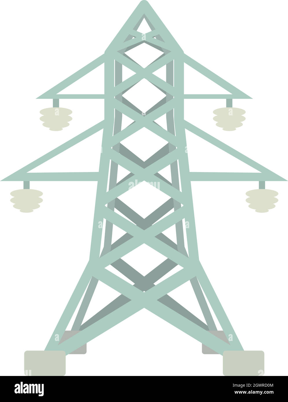 System electric transmission line Stock Vector Images - Alamy