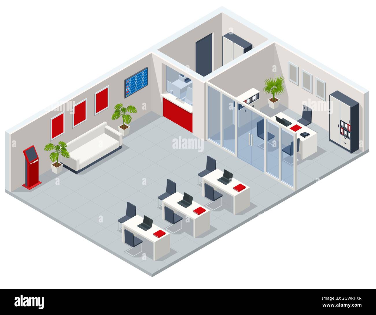 Bank Building Design Plan