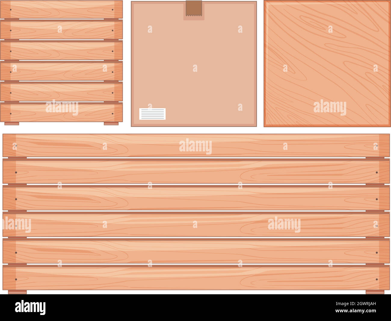 Pieces of art Stock Vector Images - Alamy