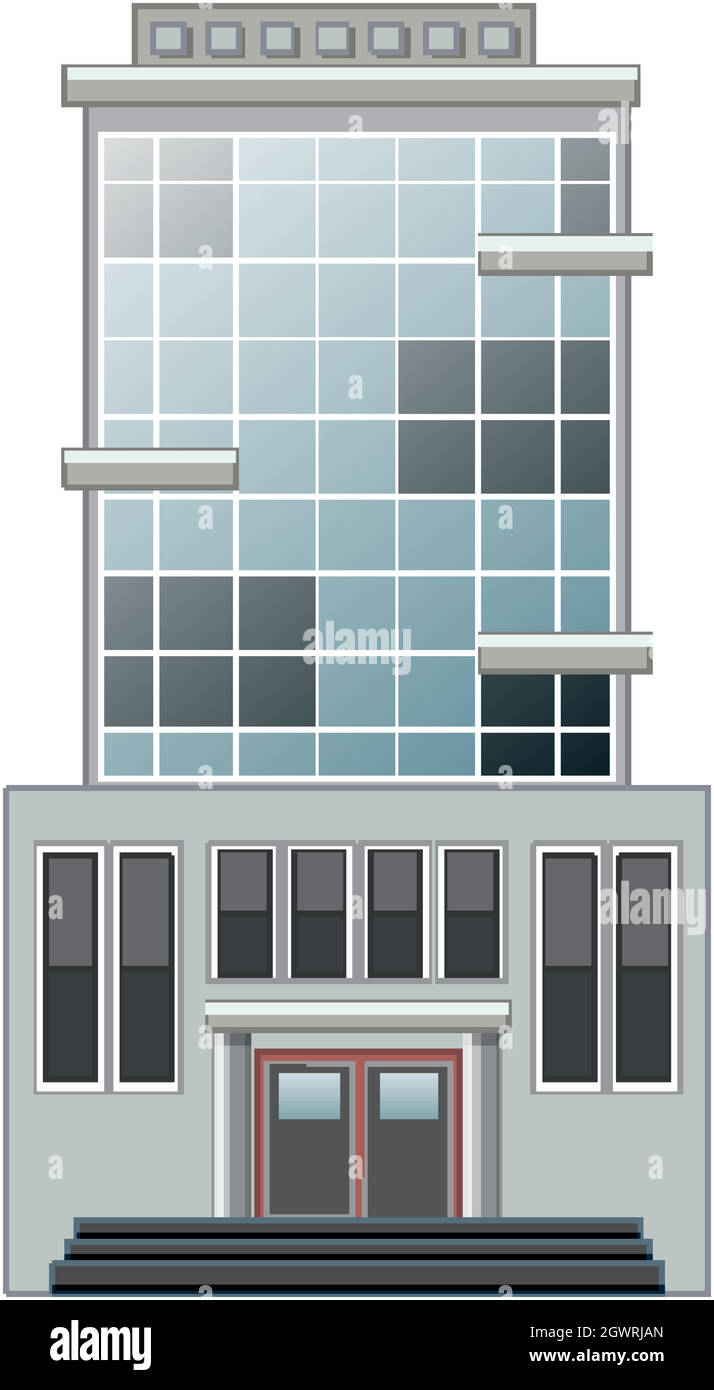 Science building on white background Stock Vector Image & Art - Alamy