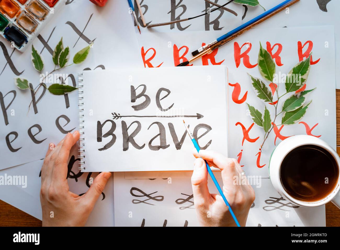 The calligraphy lesson hi-res stock photography and images - Alamy
