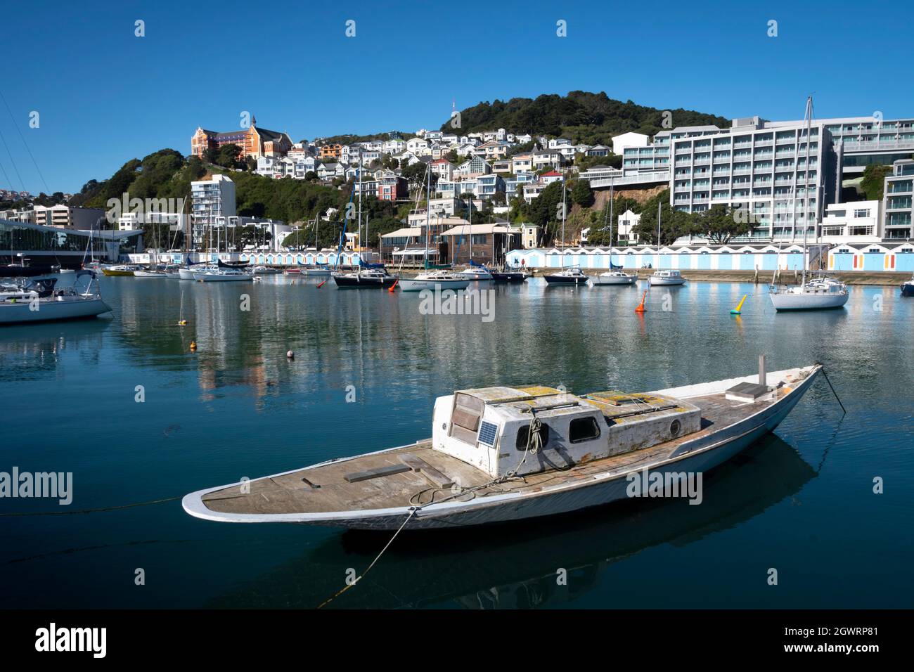 Harbour yacht reflection building hi-res stock photography and images ...