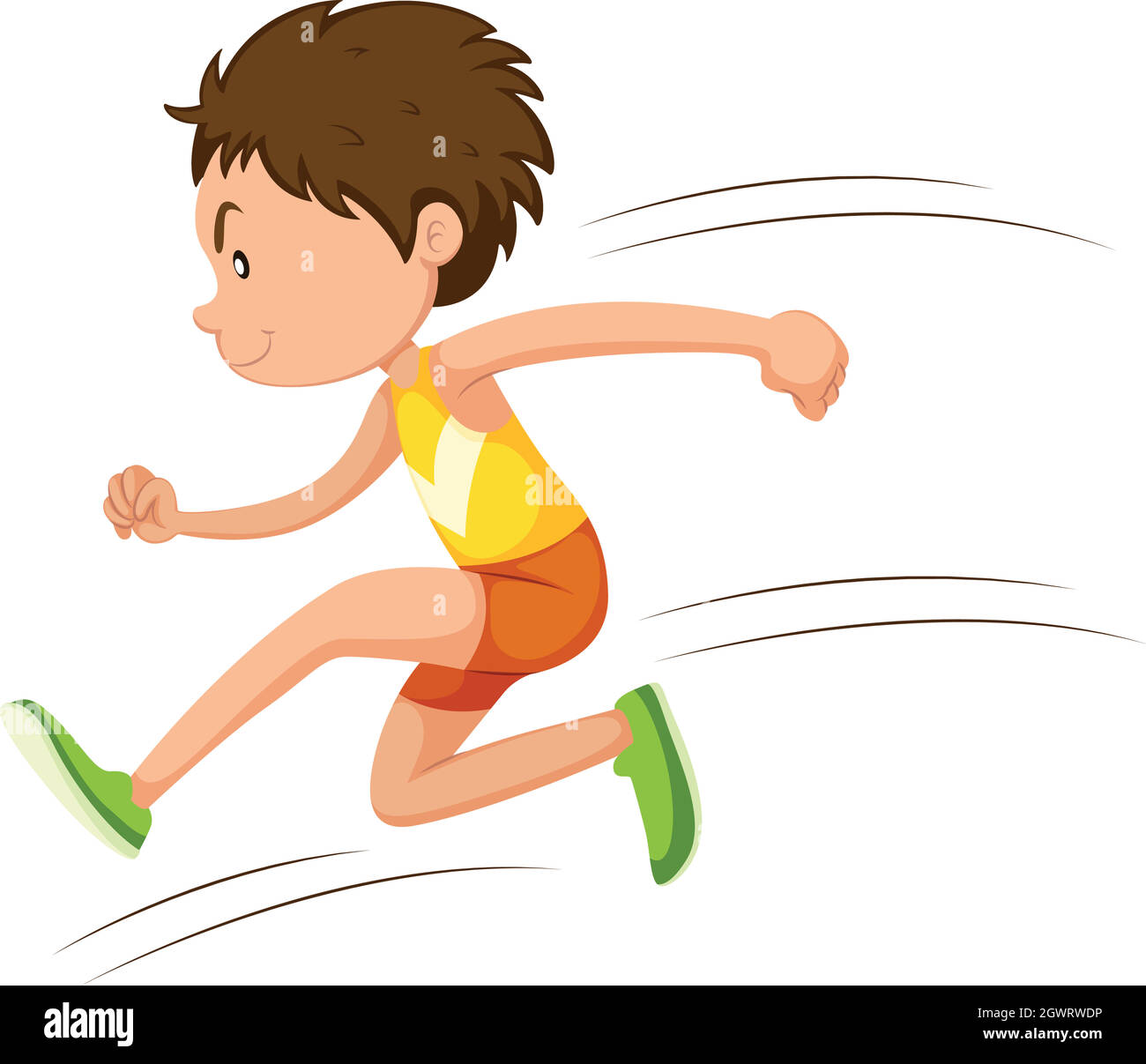At a race Stock Vector Images - Alamy