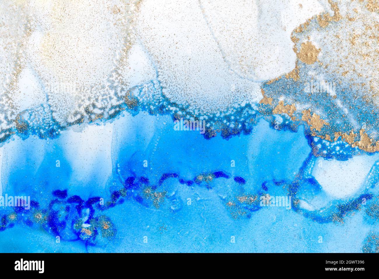 Ocean abstract painting hi-res stock photography and images - Alamy