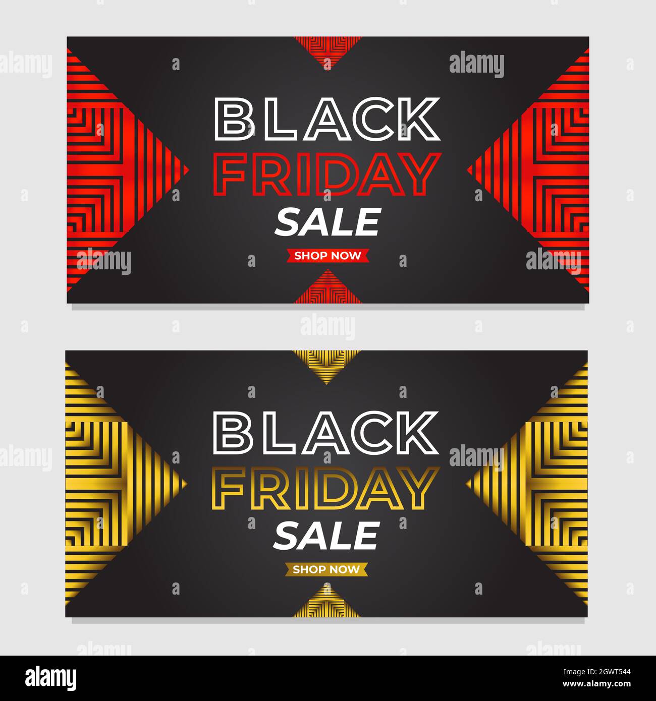 set of black friday sale social media post promotion design template ...