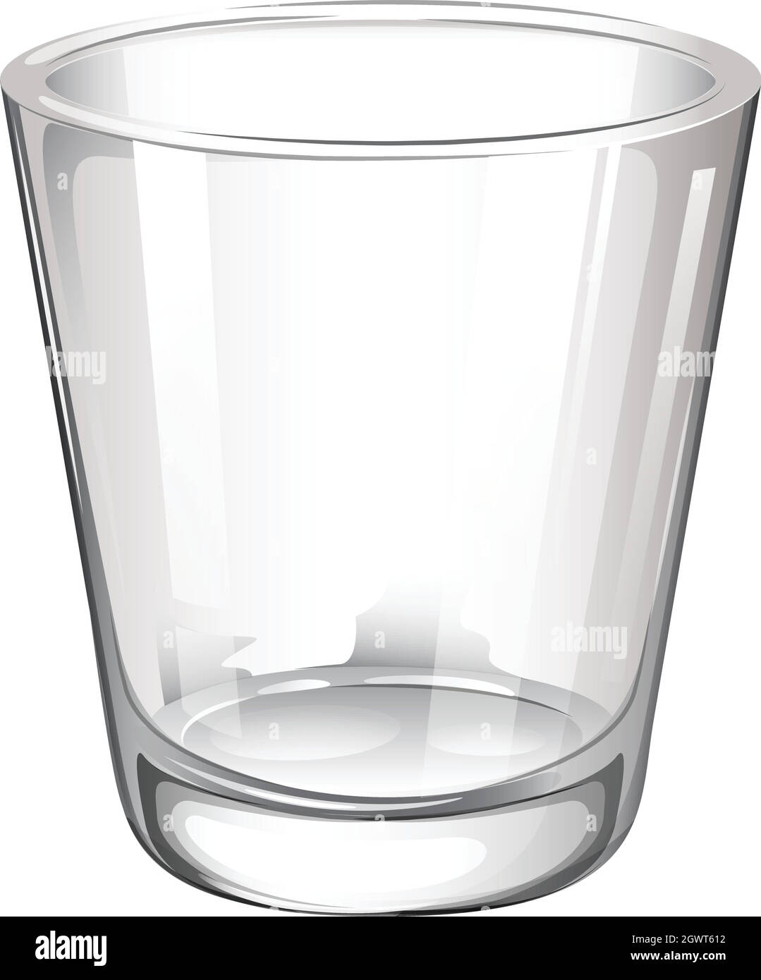 A plain drinking glass Stock Vector Image & Art - Alamy