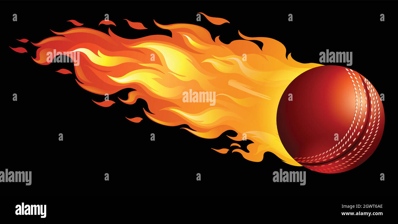 Burning fire isolated on Stock Vector Images - Alamy