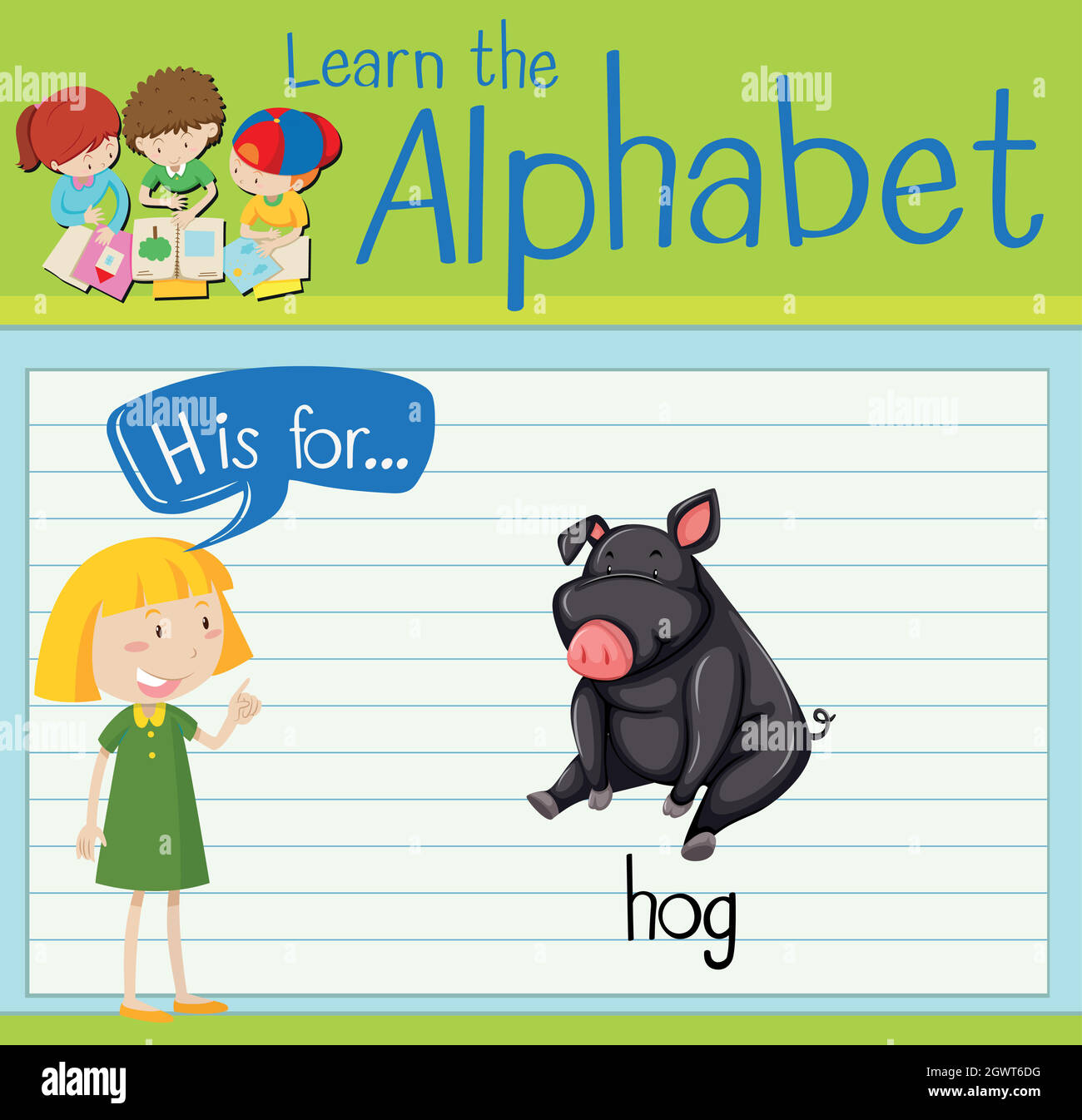 Hog alphabet hi-res stock photography and images - Alamy