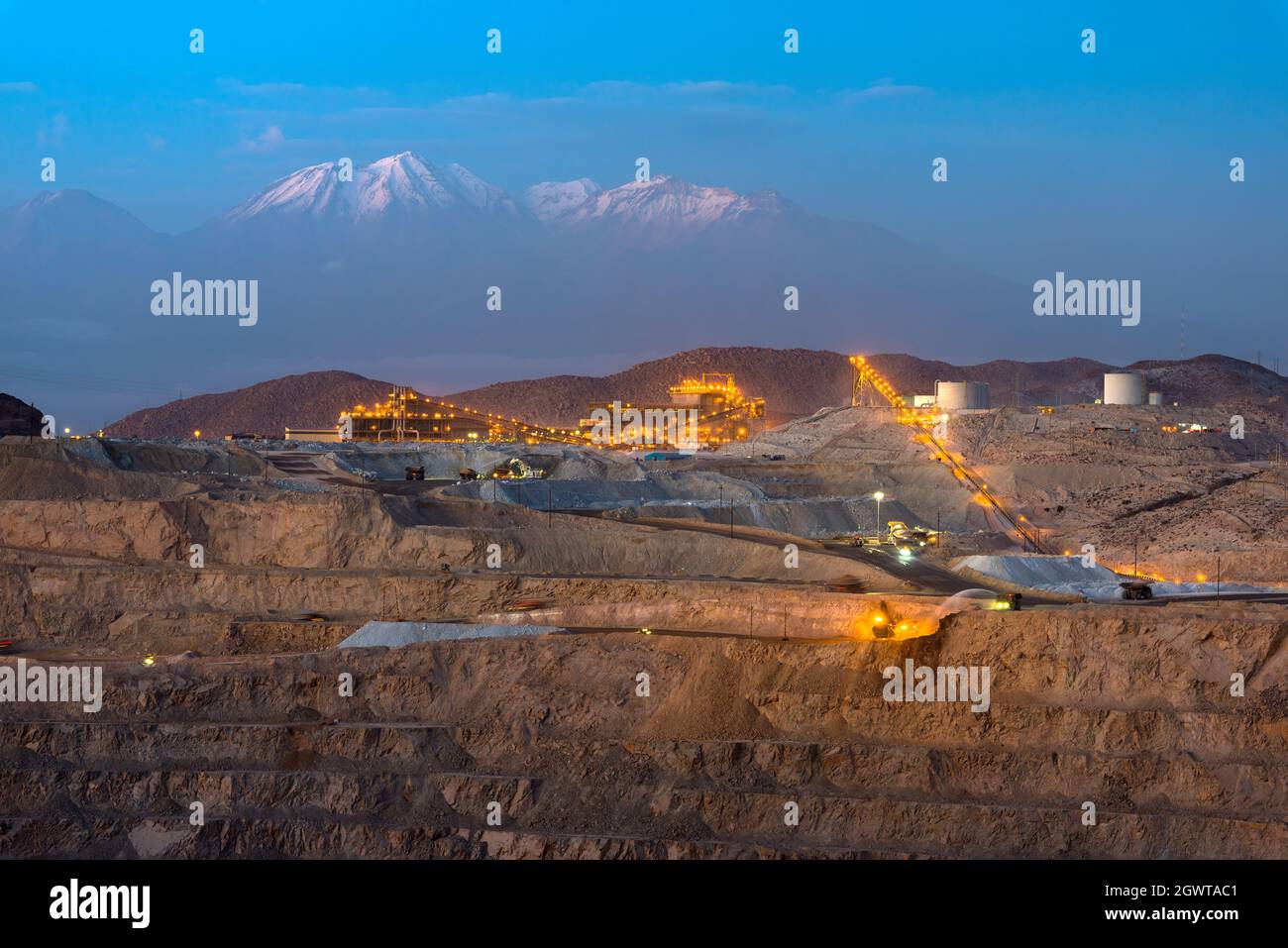 Copper mining peru hi-res stock photography and images - Alamy