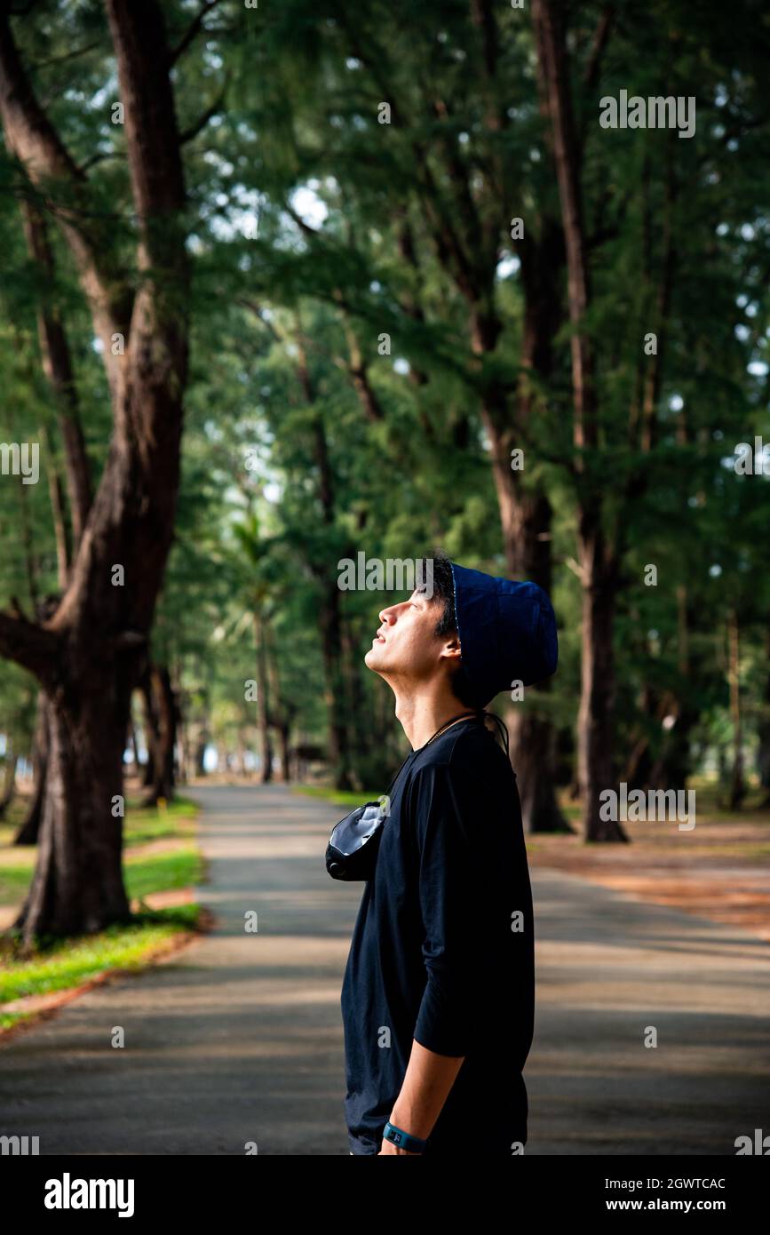 When You Can Take Off Your Mask. You Can Take A Deep Breath Stock Photo ...