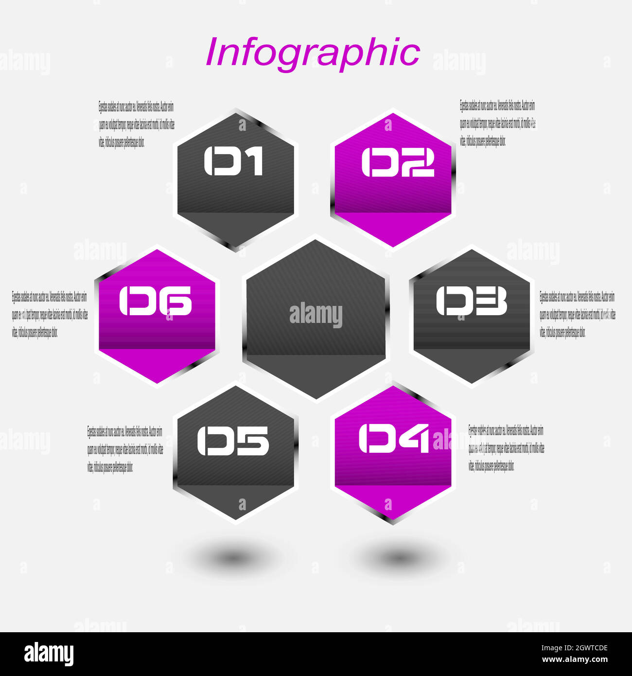 Infographic display template. Idea to display information, ranking and ...