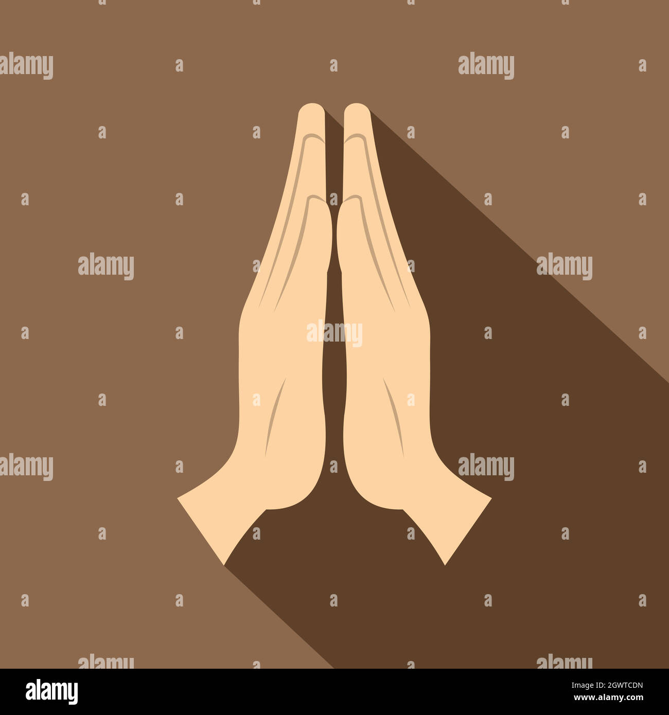 Prayer icon hi-res stock photography and images - Alamy