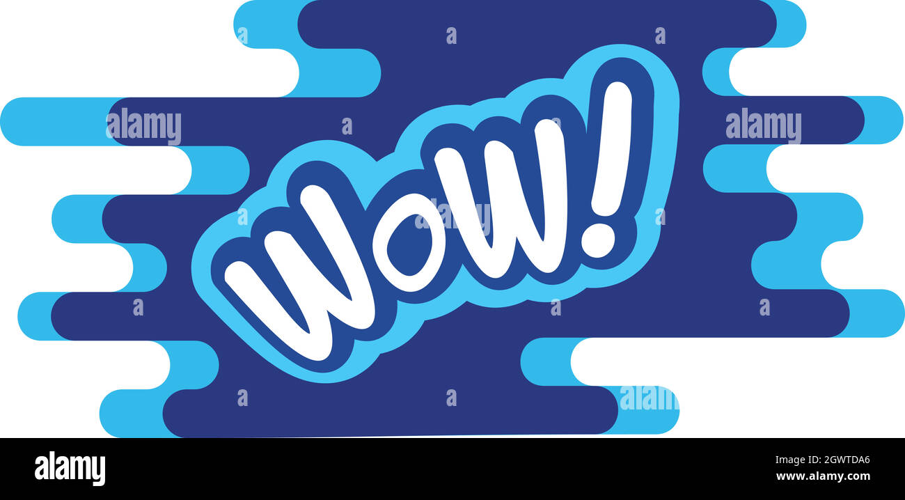 Pop art comic wow Stock Vector Images - Alamy